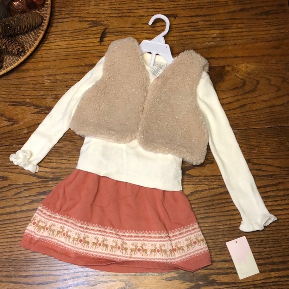 Aspen Rise | Matching Sets | Nwt Aspen Kids Sherpa Vest With Matching ...
